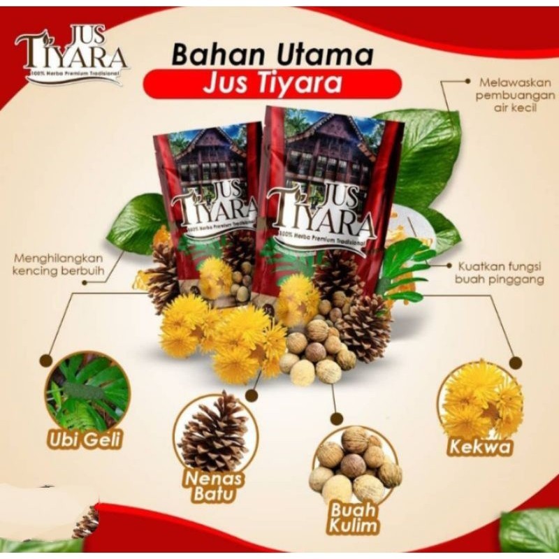 JUS TIYARA ORIGINAL HQ / 💯 HERBA PREMIUM TRADISIONAL | Shopee Malaysia