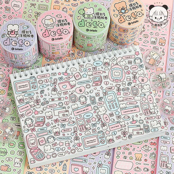 sticker nama buku sekolah sticker custom sticker air balang Pita Tila ...