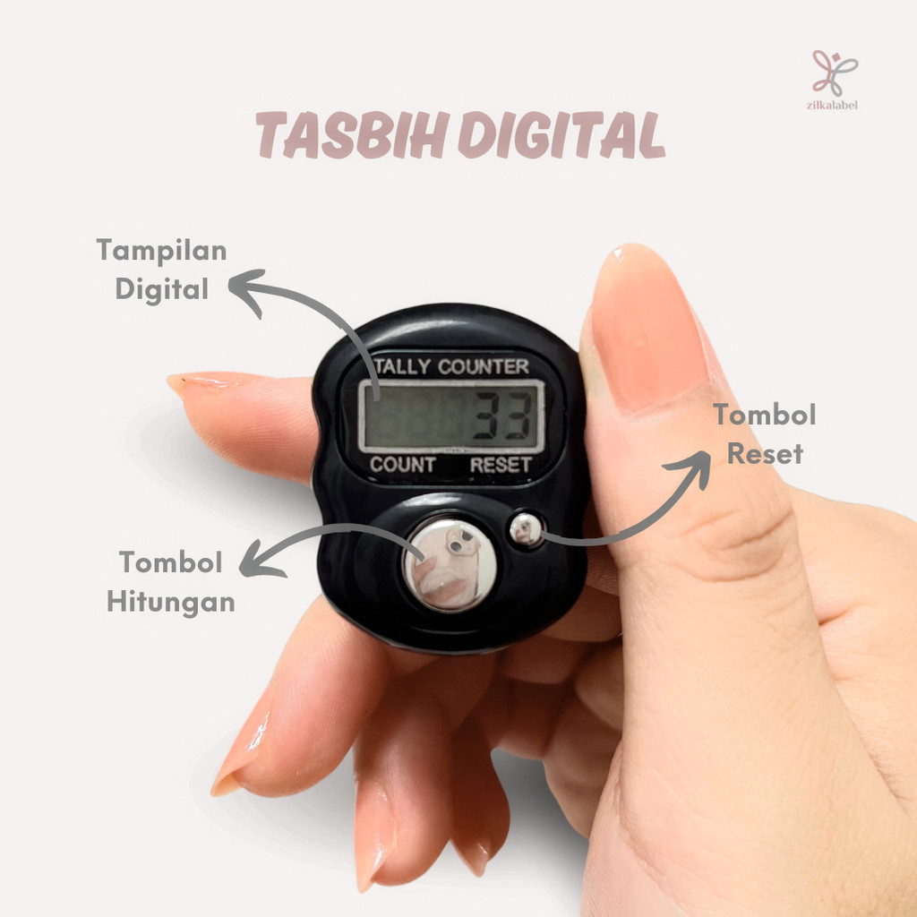 Digital Tasbih/Tally Counter/Digital Counting Tool/Digital Dhikr ...