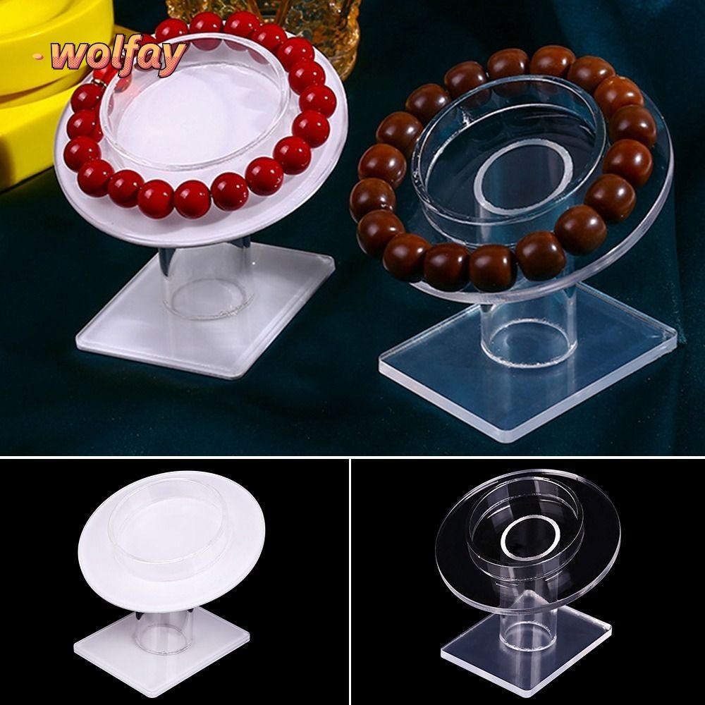 WOLFAY Bracelet Display Rack Durable Storage Stand Acrylic Display ...