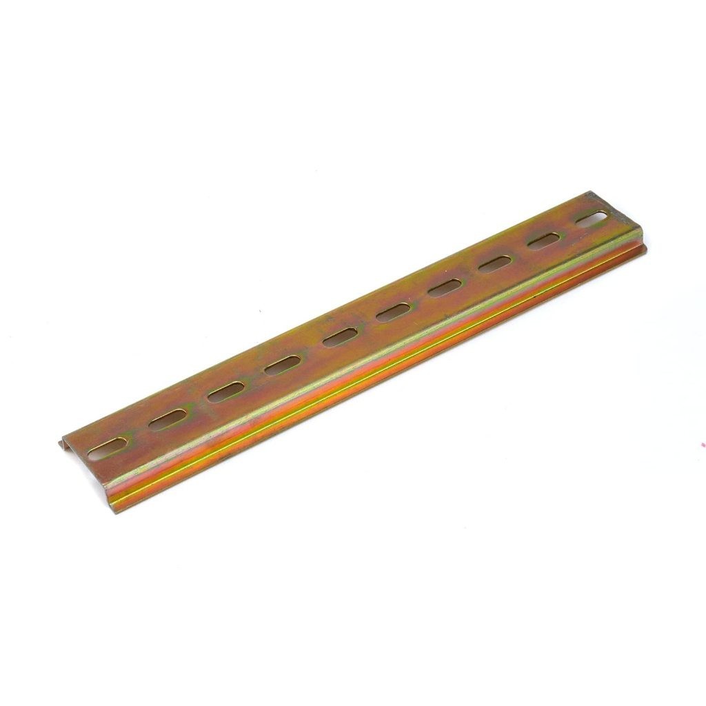 long grooved metal DIN fixed rail relay rail DIN mounting rail 10CM ...