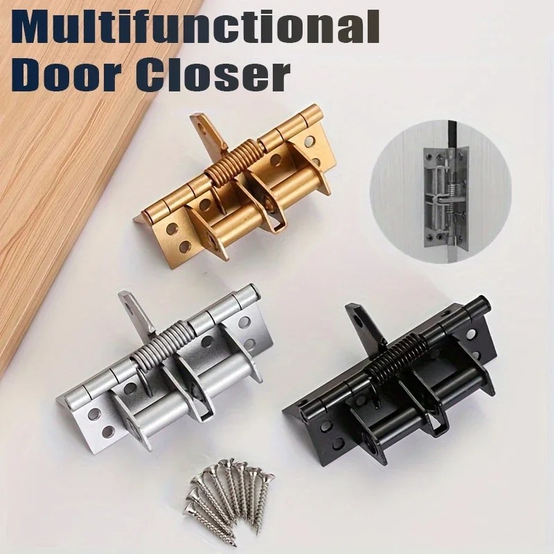 Self Closing Positioning Aluminum Alloy Spring Hinge Heavy Duty Engsel ...