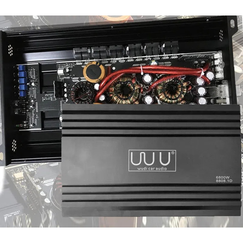 Uuu Class D Car 2-Channel Digital Subwoofer High-Power Amplifier Dual ...