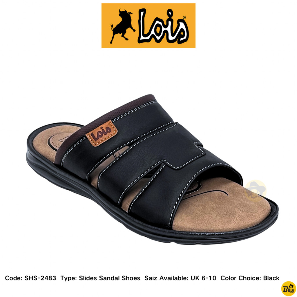 LOIS Brand Men’s Comfort Casual Slides Sandal Shoes ( SHS-2483 ...