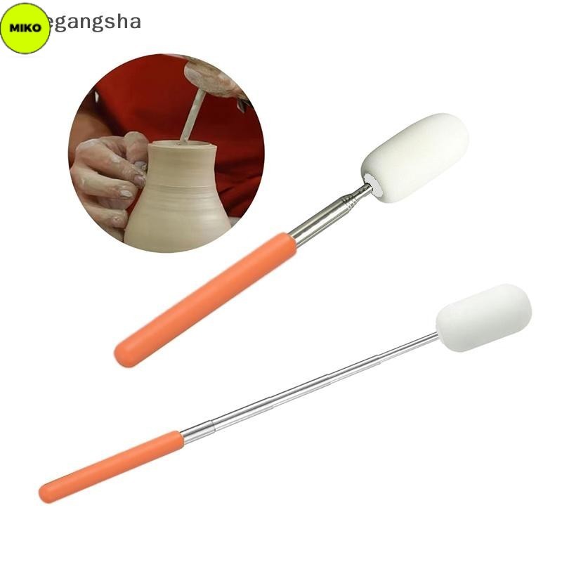 MS Pottery Absorbent Sponge Telescoping Stick Pottery Sculpture Sponge ...