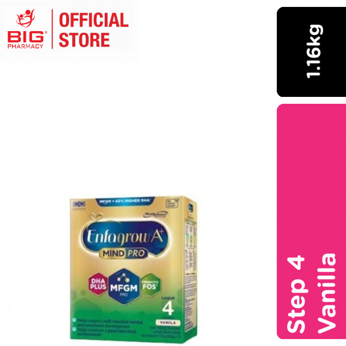 ENFAGROW A+ MINDPRO 2FL STEP 4 VANILLA 1.16KG | Shopee Malaysia