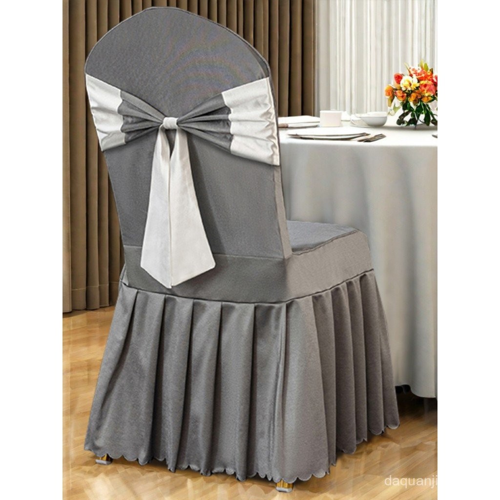 Universal Cover Hotel Chair Cover Chair Wooden Chair Seat Dining Chair ...