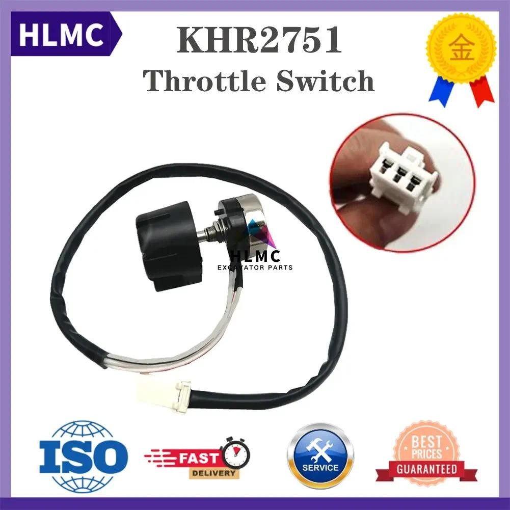 NEW CX210B CX460B CX700B SH200-5 Excavator KHR2751 Throttle Switch ...