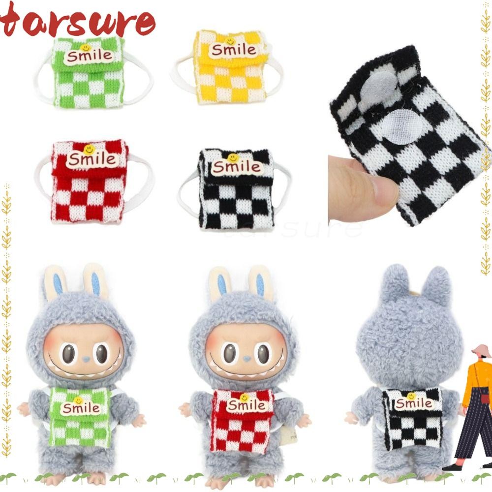 TARSURE Labubu Bag, Multi Color Hand-made Labubu Backpacks, Cartoon DIY ...