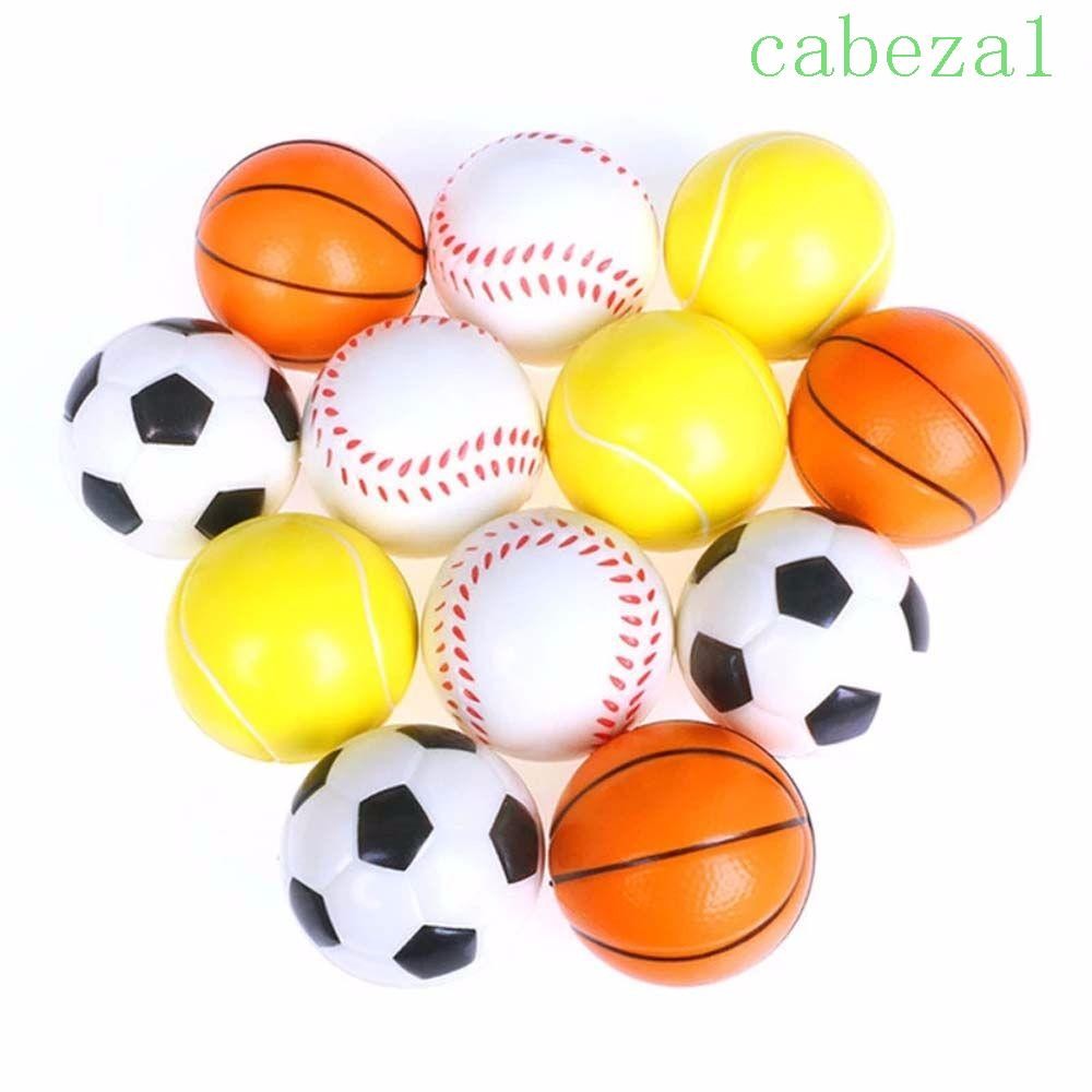CABEZA Foam Rubber Ball Children Sport Game Toy Kids Football Novelty ...