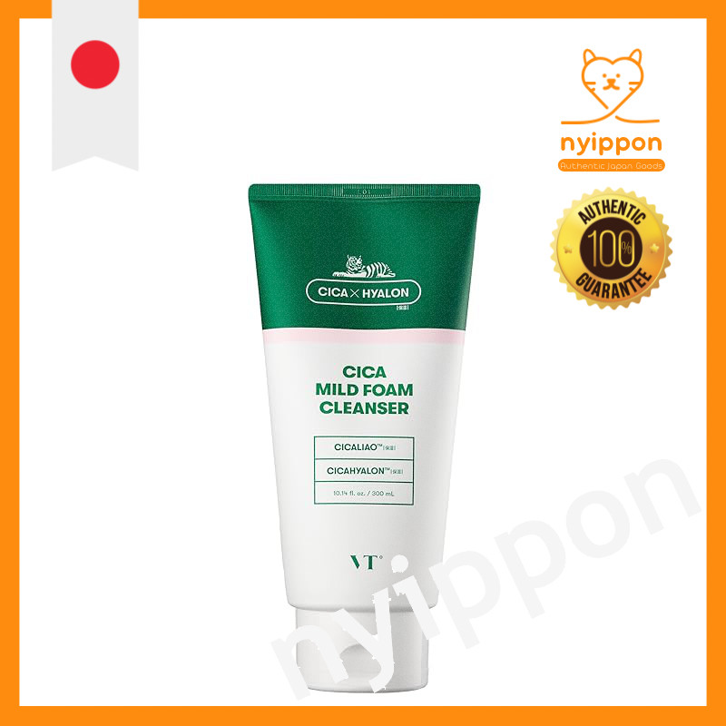 VTCOSMETICS Cica Mild Foam Cleanser 6 Types Large Capacity 300ml Mochi Mochi Pore Care Acne ...