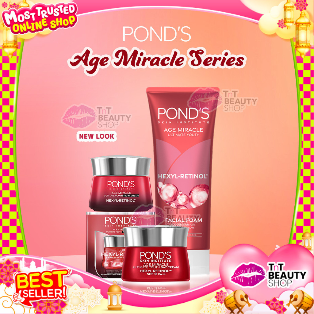 POND'S Age Miracle SERIES | PONDS Age Miracle SERIES | TnT Beauty Shop ...