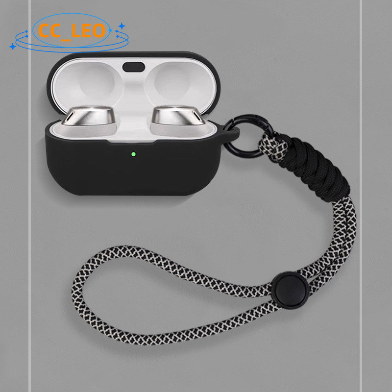 For Technics EAH-AZ100 Case Cute Lanyard Pendant Silicone Soft Case ...