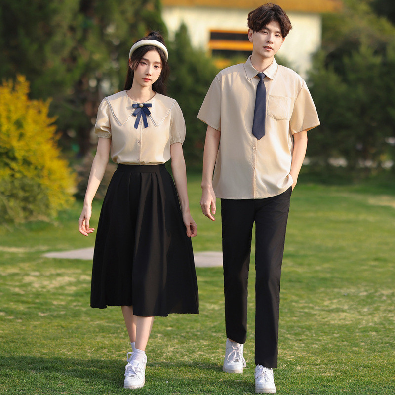 2025 Student Class Uniform Summer New Style Junior High School Students ...