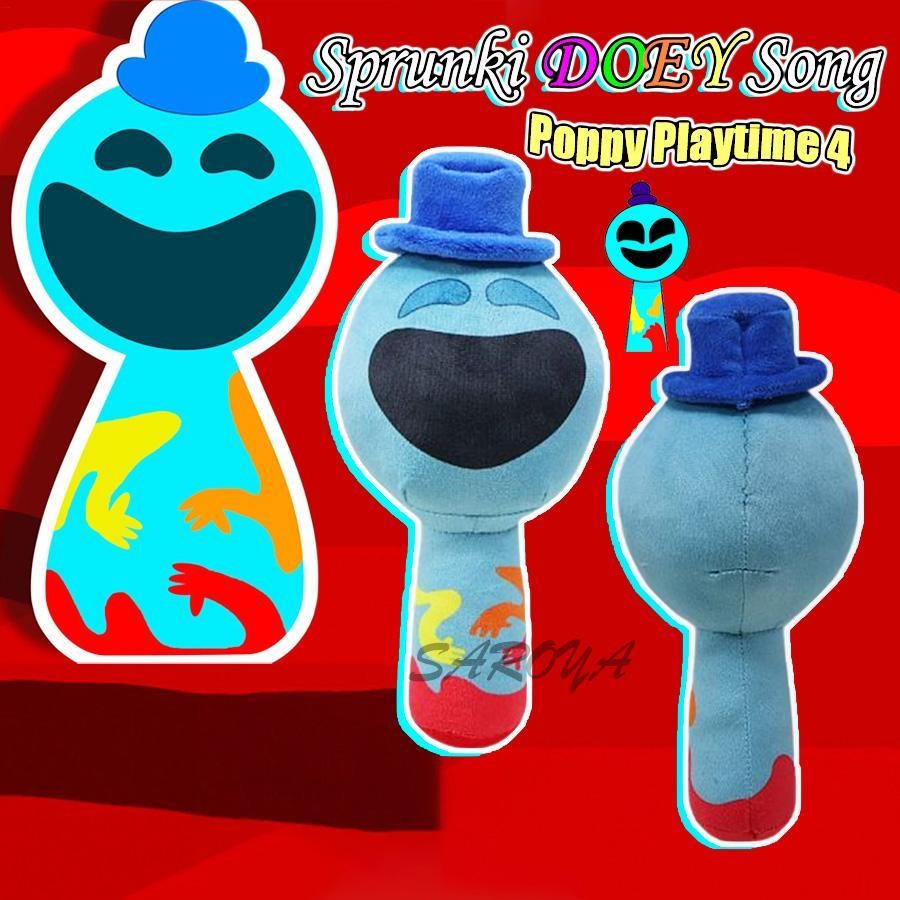 Incredibox Sprunki x Poppy Playtime 4 Sprunki DOEY Song Plush Toy ...