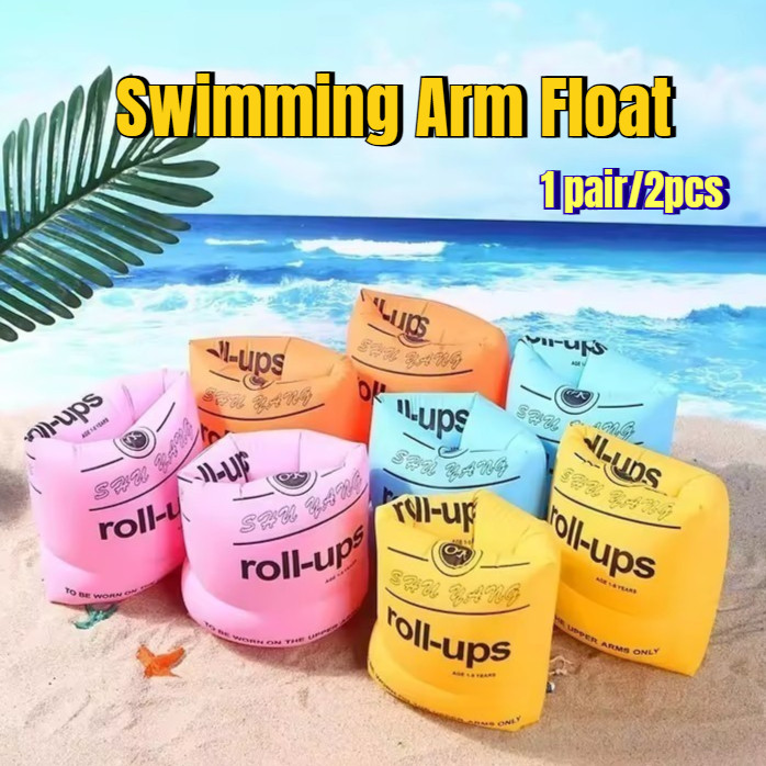 1Pair of Arm Float Woobbies Inflatable Swimming Kids Safety Ring Arm ...