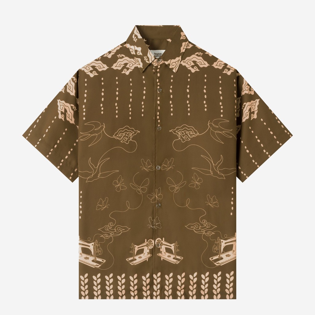Telusur Kultur Printed Batik - Archipelago Pattern - Brown Sewing ...