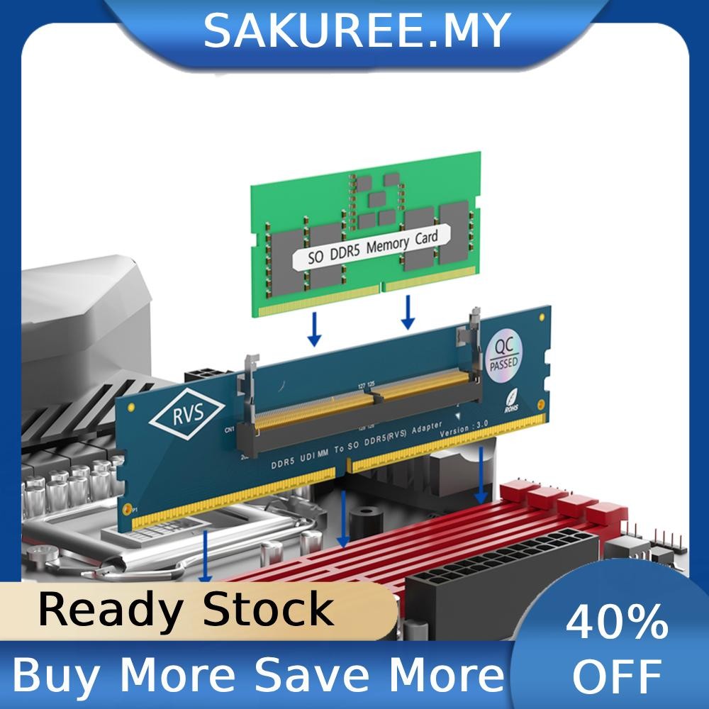 DDR5 SO - DIMM to U - DIMM Adapter - Gaming Laptop/Desktop Memory ...