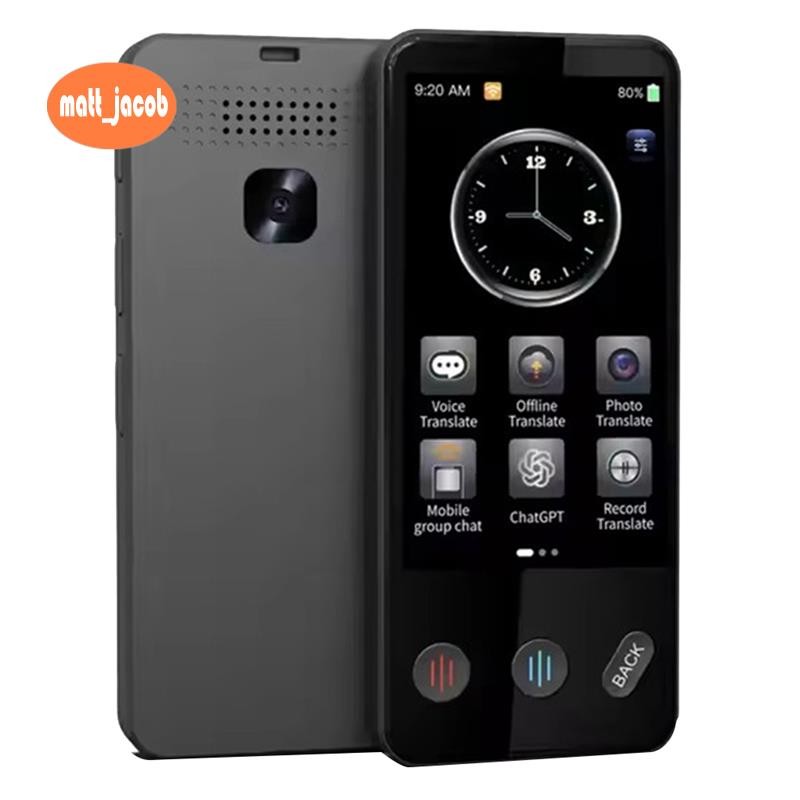 Smart Voice Translator Device Multi 139 Languages Translation Portable ...