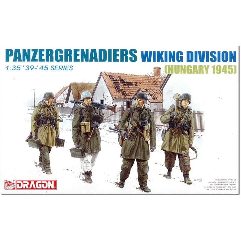 Platz Dragon 1/35 WW2 German Waffen-SS Armored Grenadier Viking ...