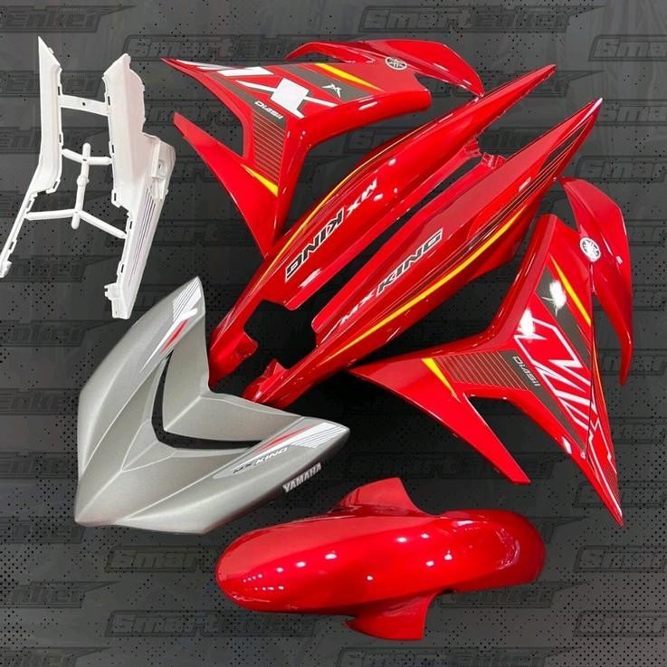 y15 V1 V2 MXKING MERAH PUTIH COVER SET TAMPAL SIAP STICKER | Shopee ...
