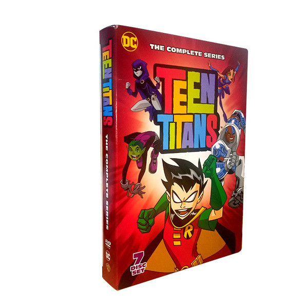 Original Teen Titans Teen Titans 7DVD Full Version English ...