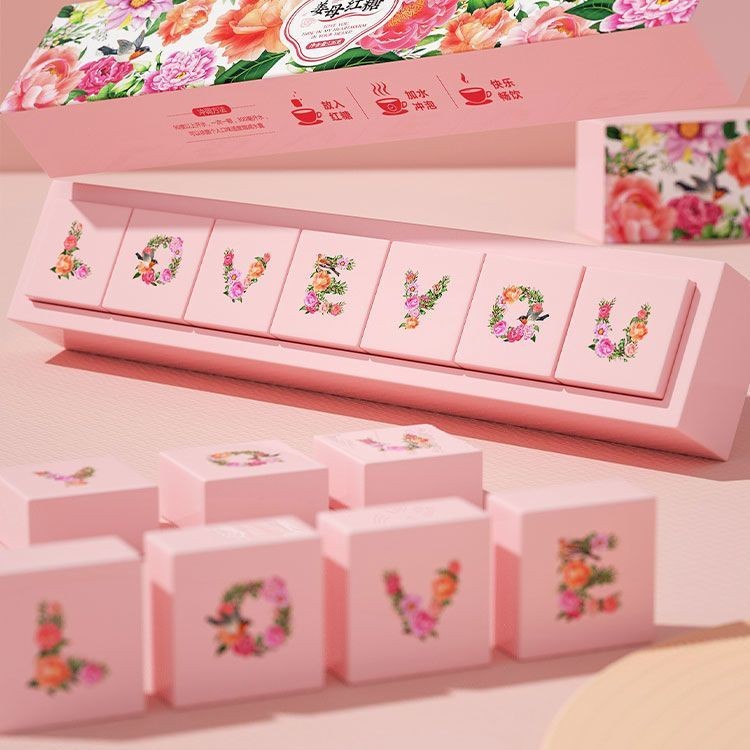 Chinese Valentine's Day High-End Menstrual Small Package Brown Sugar ...