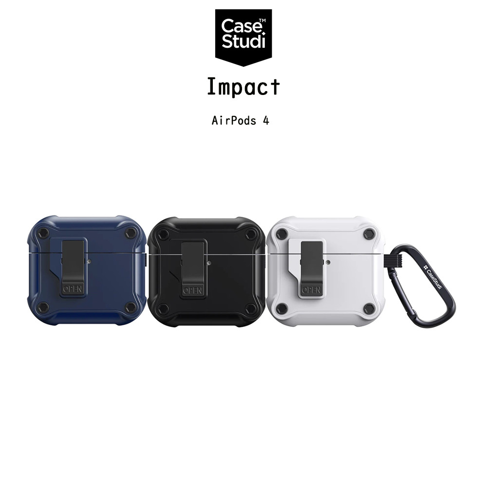 CASESTUDI Impact Premium Grade Shockproof Case For AirPods 4 (New ...