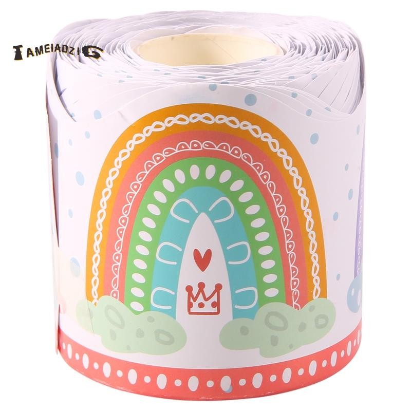 Rainbow Bulletin Board Border 20M Paper Border Trim for Classroom ...