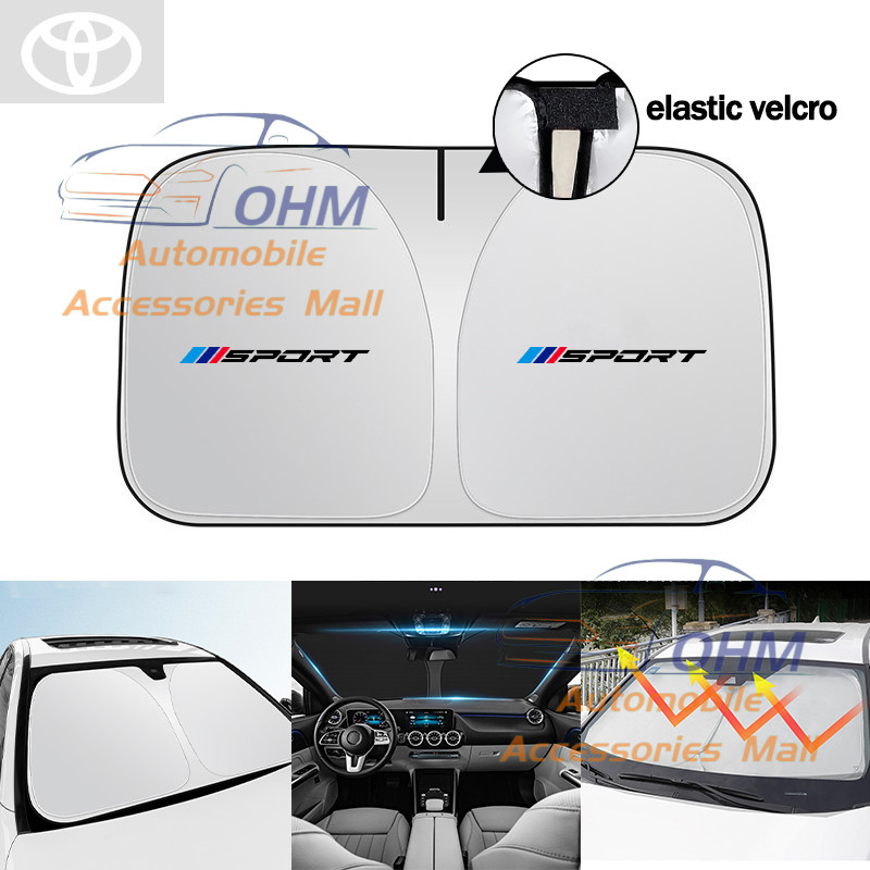 Toyota Vellfire Voxy Estima Veloz Yaris Harrier RAV4 Car Sun Shade ...