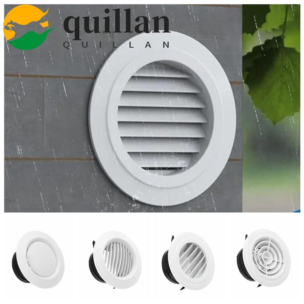 QUILLAN Round Air Vent Extract Valve, 75-200mm White Air Vent Extract ...