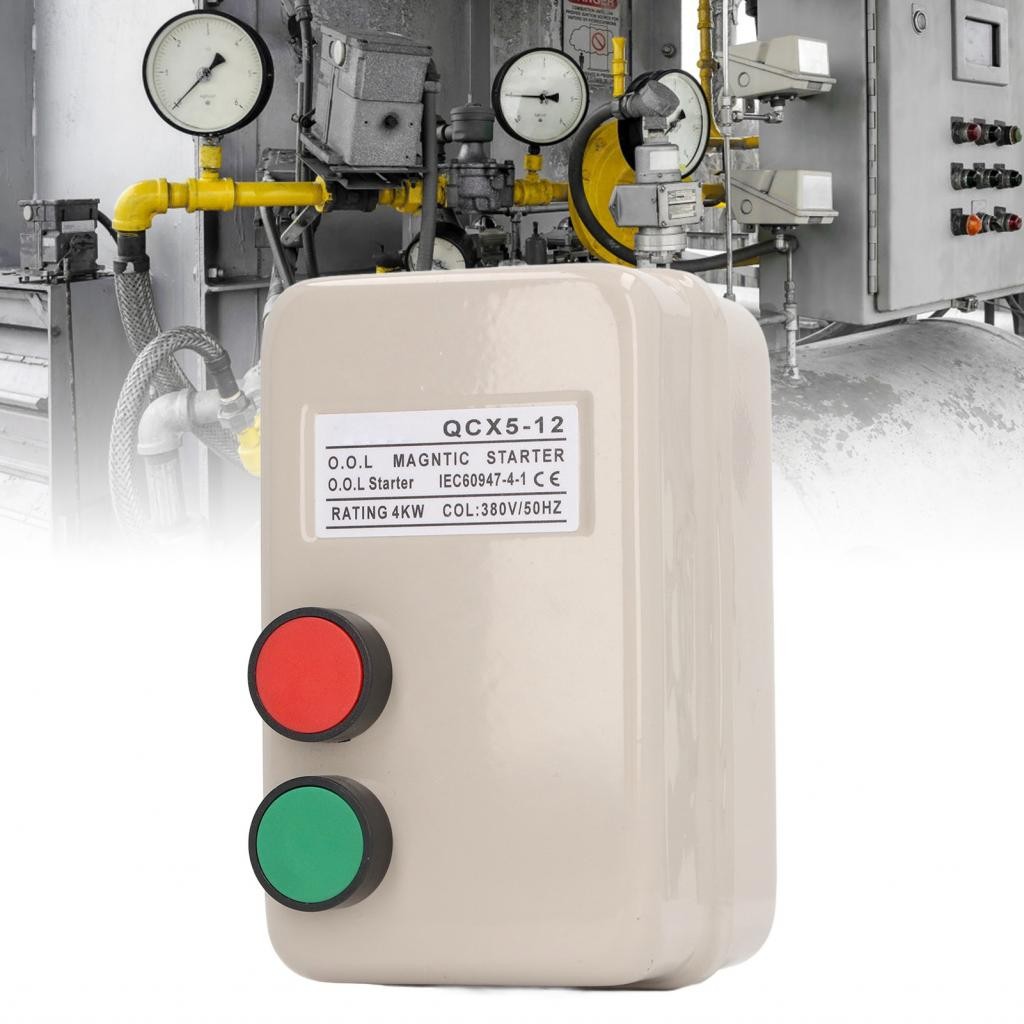 Yohooo Magnetic Electric Motor Starter Powerful 380V Coil Voltage ...