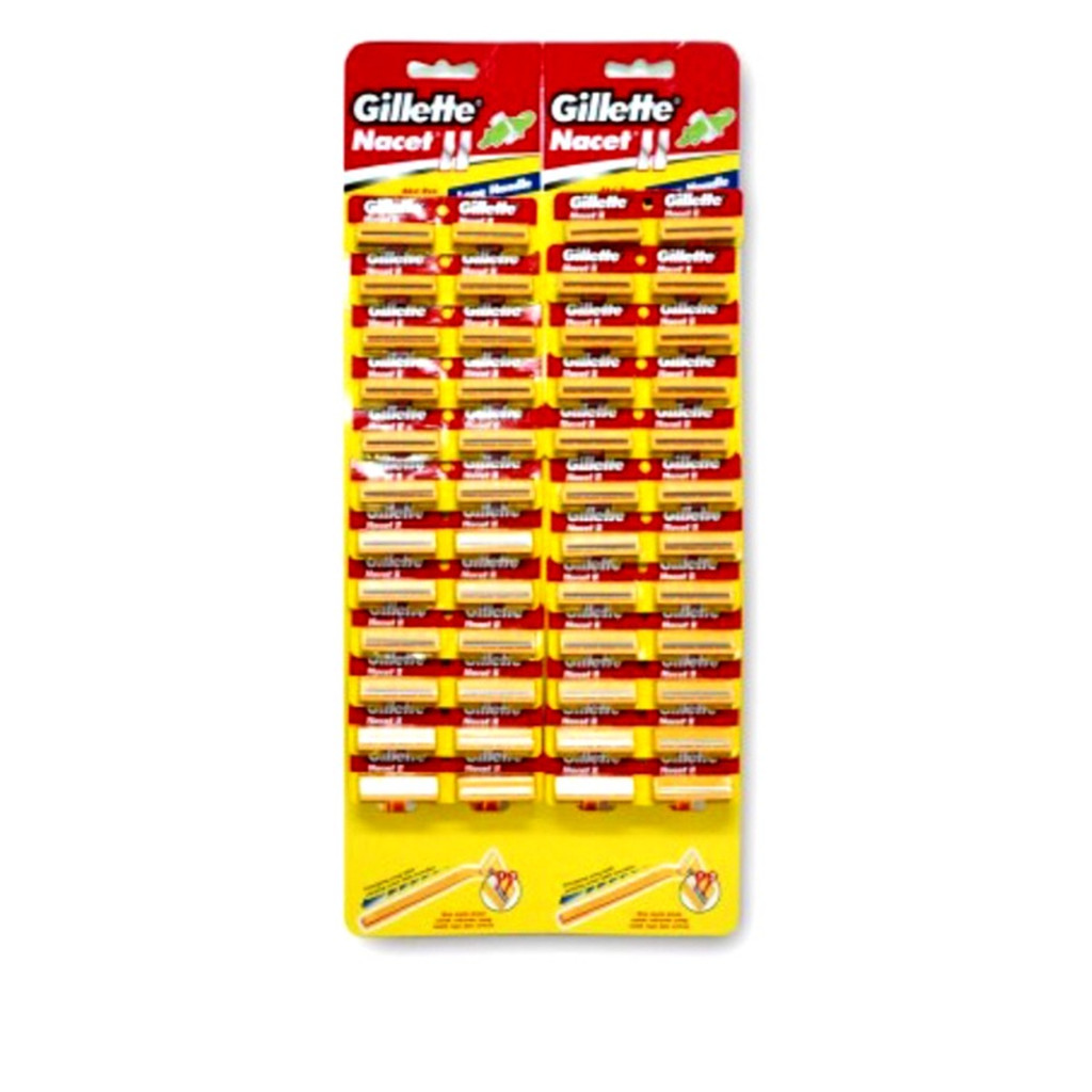 GILLETTE NACET II DISPOSABLE RAZOR(1pcs) | Shopee Malaysia
