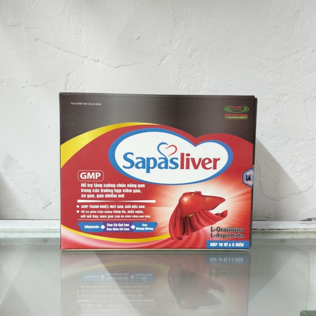 Sapas Liver - Supports effective Liver function enhancement, box of 50 ...