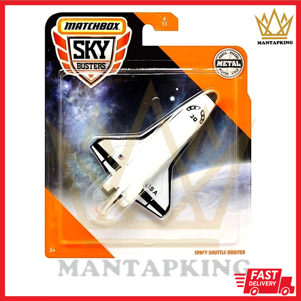Matchbox Sky Busters 2022 Space Aircraft - Space Shuttle Orbiter | Shopee Malaysia