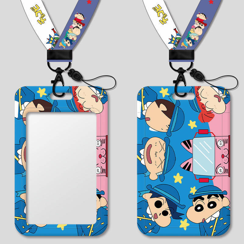 Kid bus card cover Crayon Shin-Chan bus card Holder ins Korean Style ...