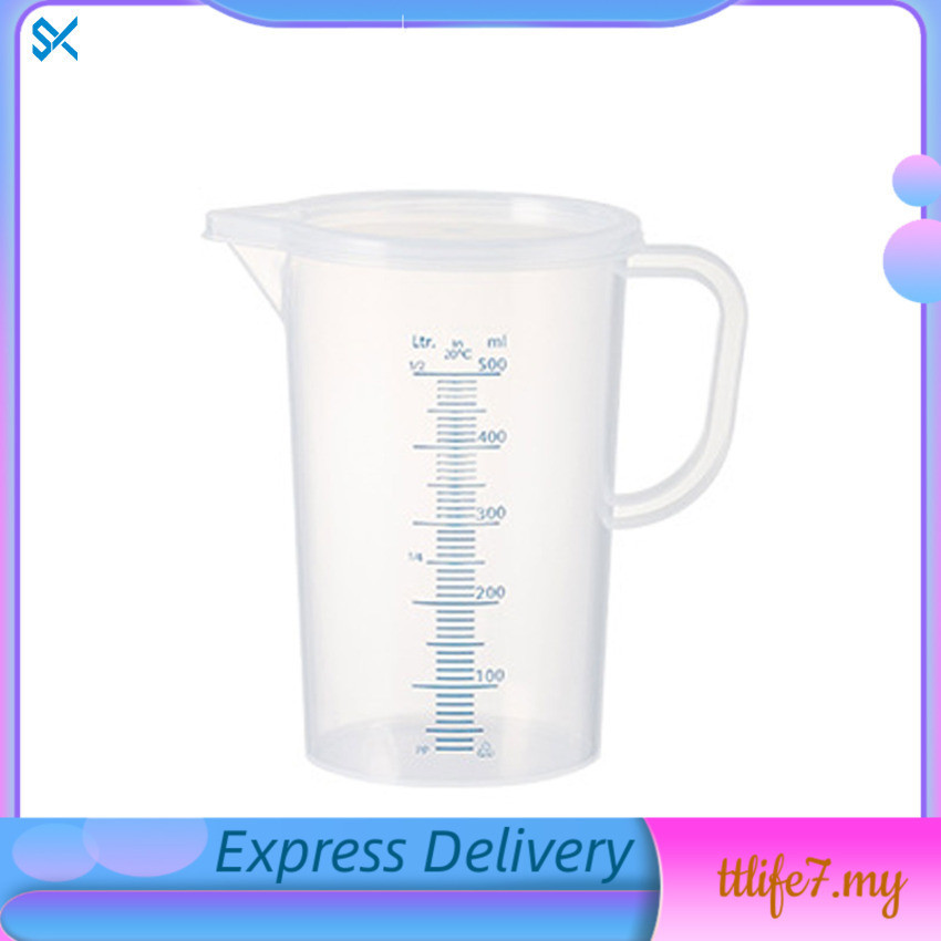 Plastic Graduated Measuring Cup Kitchen Baking Liquid Measure Jug Cup ...
