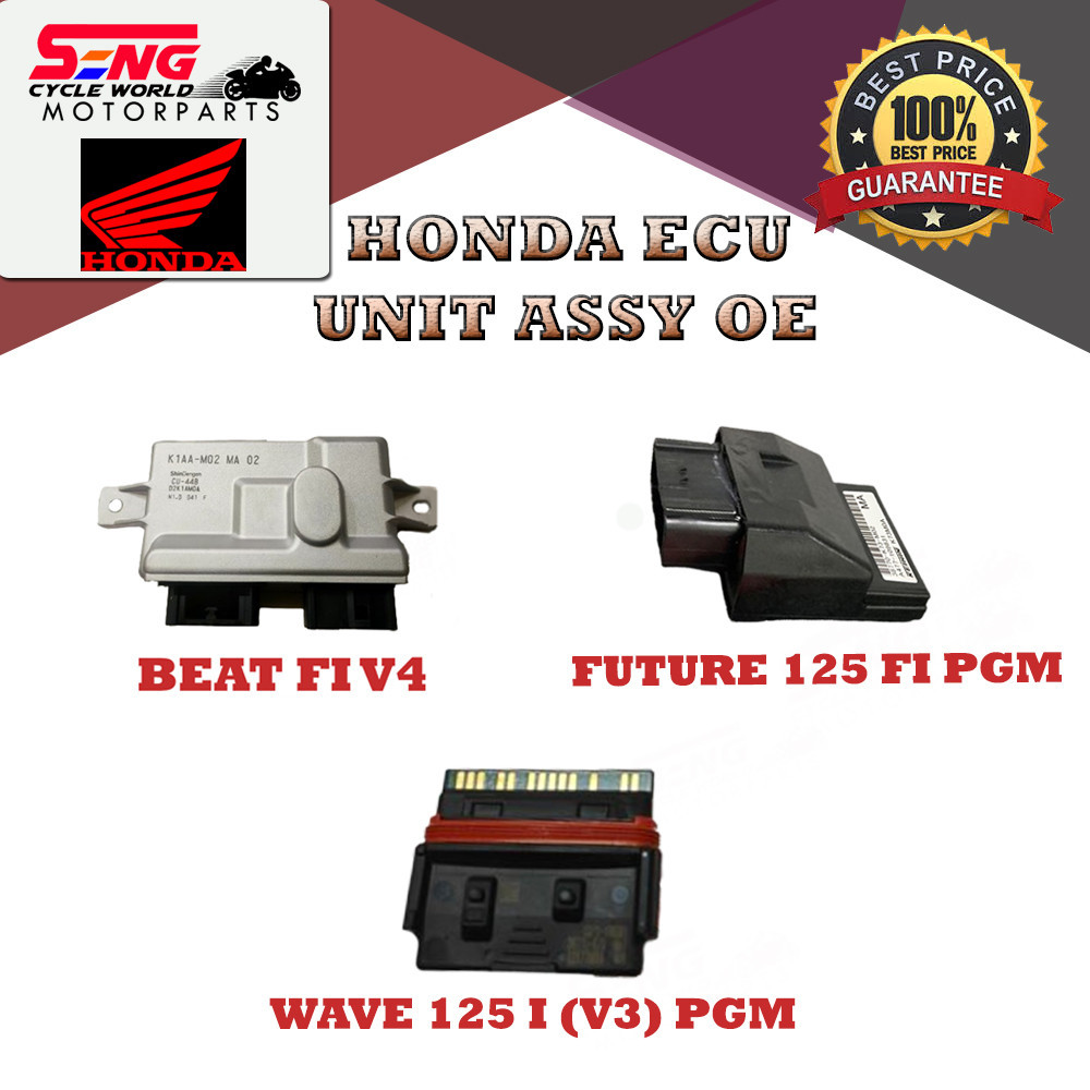 HONDA ECU UNIT ASSY-HONDA GENUINE ORIGINAL PARTS | Shopee Malaysia