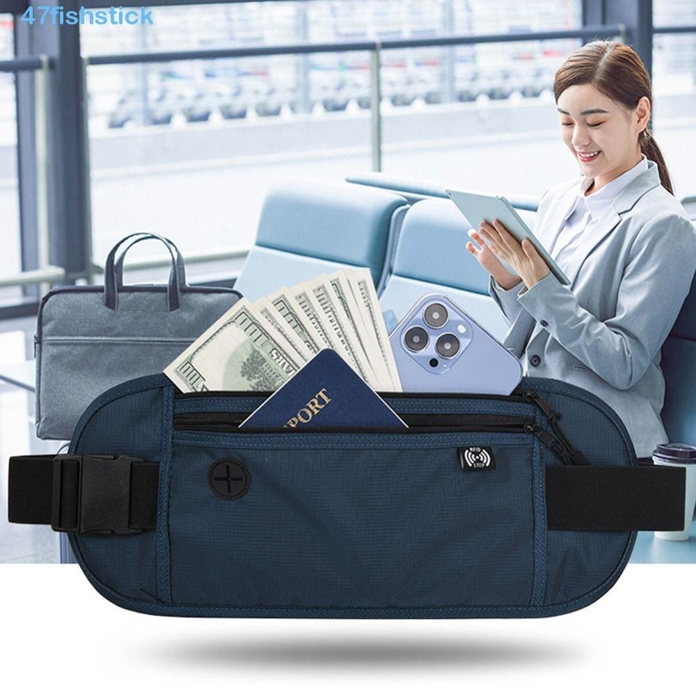 FISHSTICK Hidden Waist Bag Mobile Phone Fitness Equipment Money Pouch ...