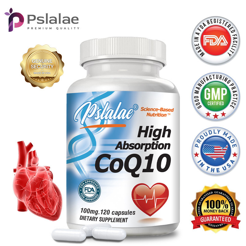 Pslalae CoQ10 (formerly Q-Best 100) - 100mg 120 Capsules Optimized ...