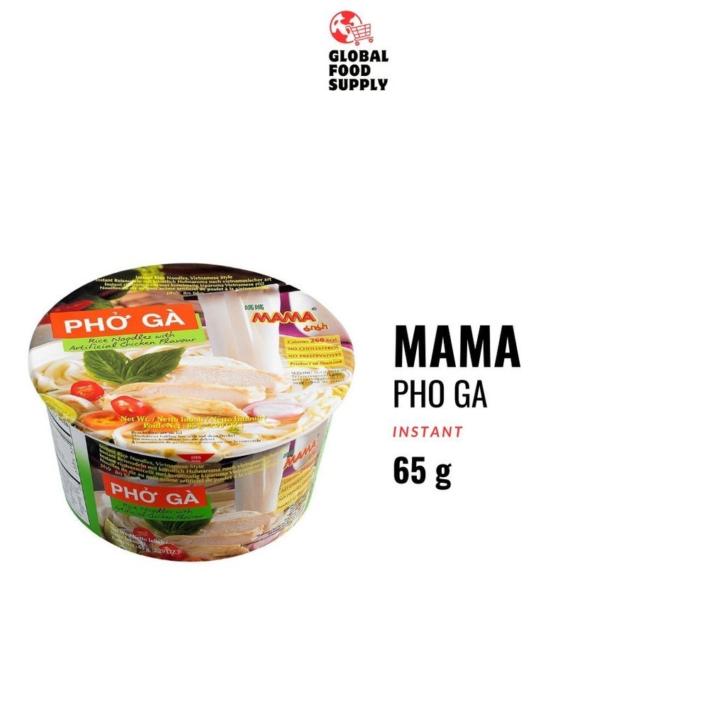 Mama Cup Pho Ga Rice Noodle Chicken Flavor (Bowl) 65 gr | Shopee Malaysia