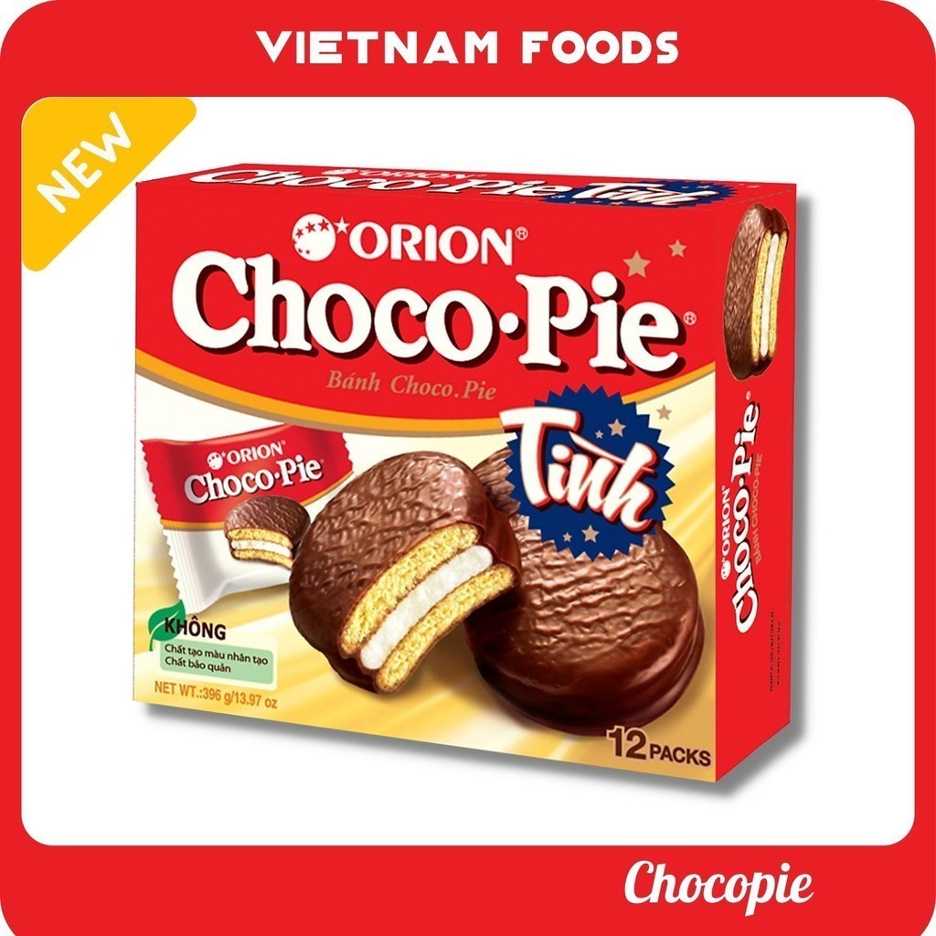 Vietnam Orion Choco Pie Banh Choco Pie (12 packs per box) | Shopee Malaysia