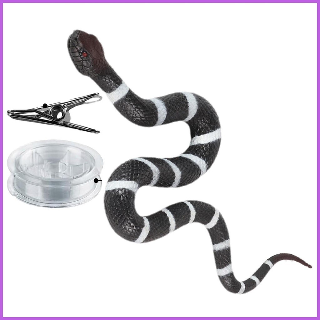 Realistic Snake Prank Simulation Snake Props Silicone Realistic Design ...