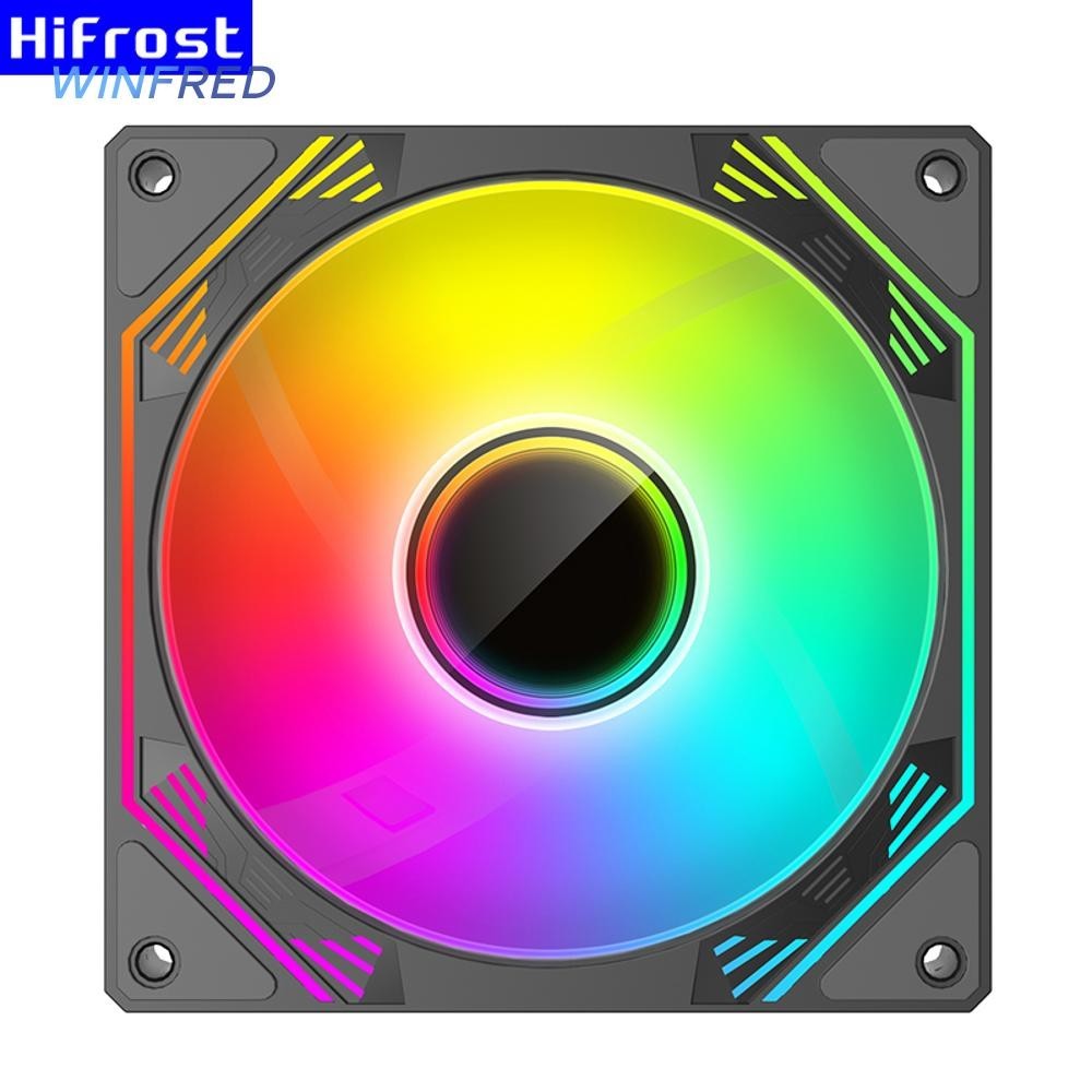 120mm Chassis Fans 1800 RPM 5V 3Pin ARGB 12V 4PIN PWM Addressable RGB ...