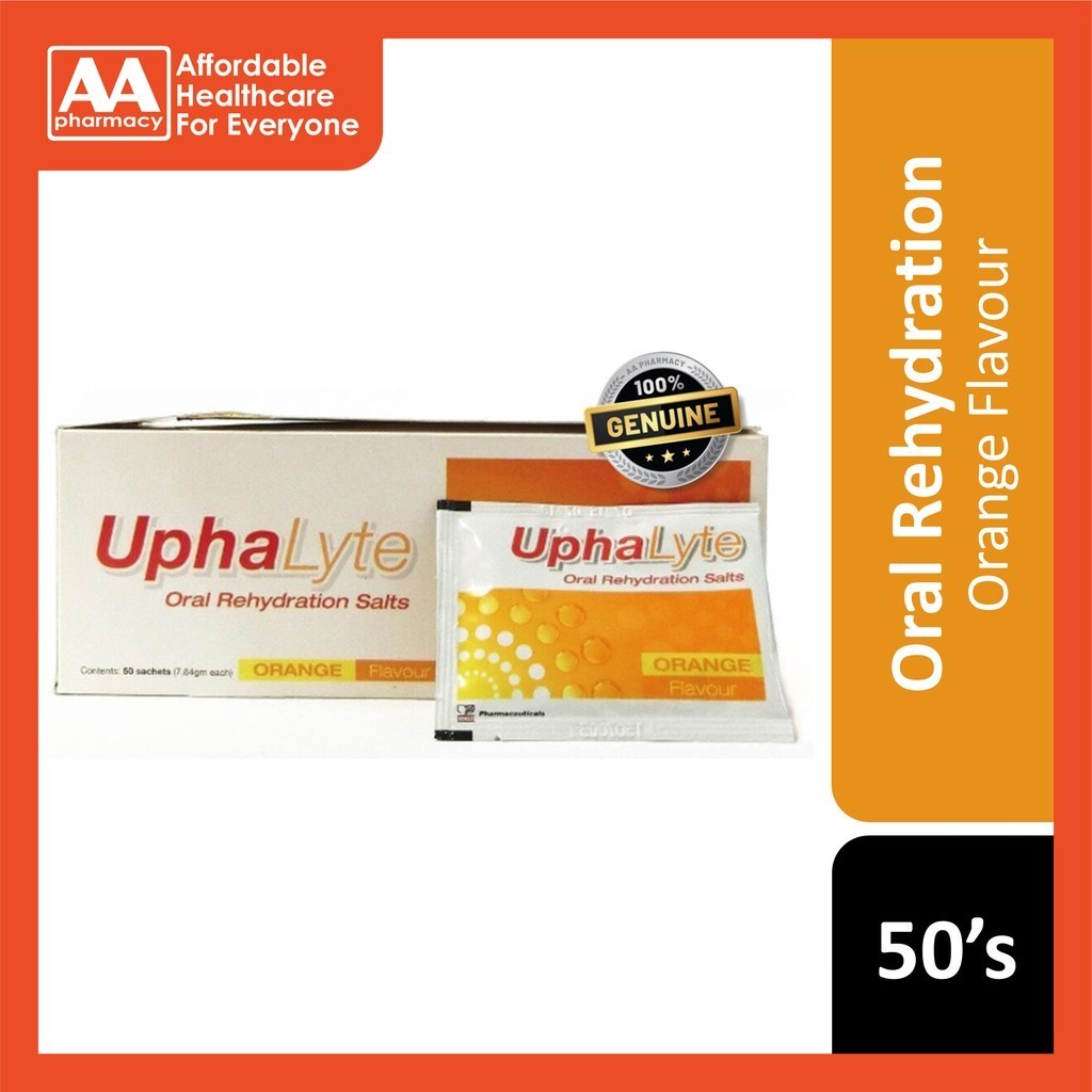 Uphalyte Orange Oral Rehydration Salts Sachet 50's | Shopee Malaysia