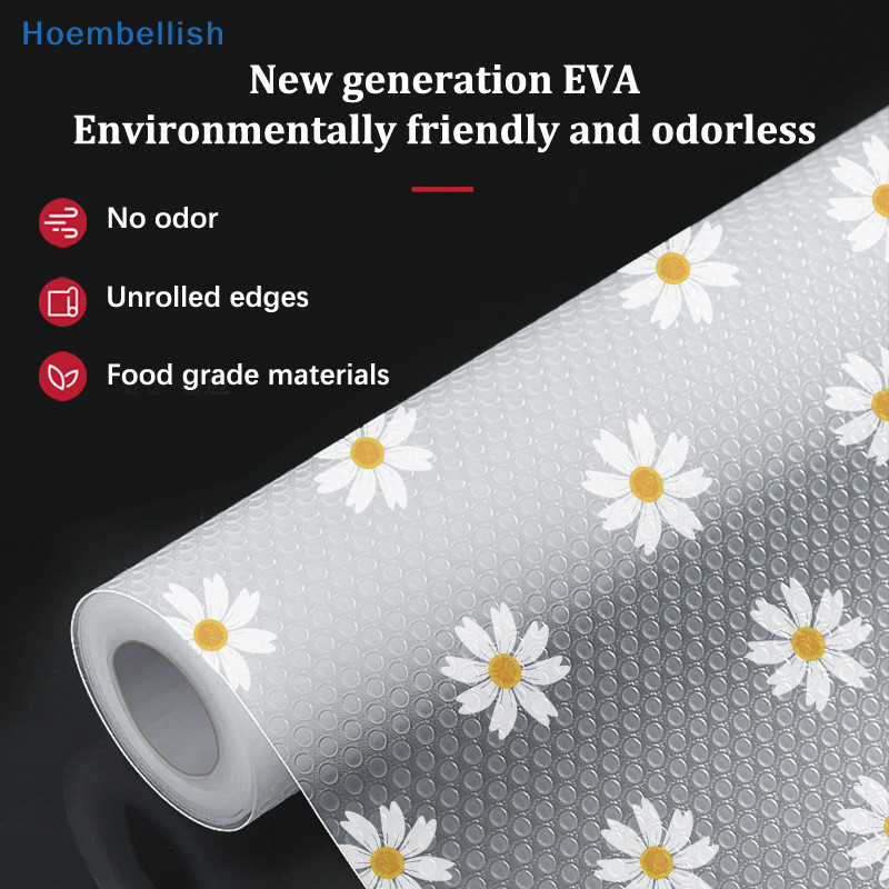 Hoe> EVA Cabinet Mat Reusable Drawer Liners Non-slip Refrigerator Mat ...