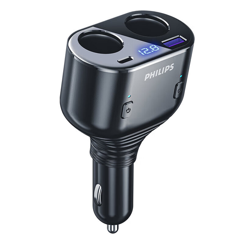 Philips Car Charger DLP4101B USB+PD Port Super Fast Charging Cigarette ...
