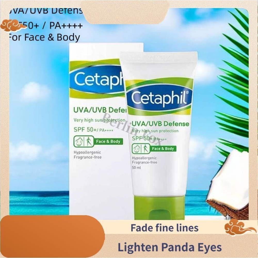 Cetaphil UVA/UVB Defense SPF50+ Very High Sun Protection (50ML ...