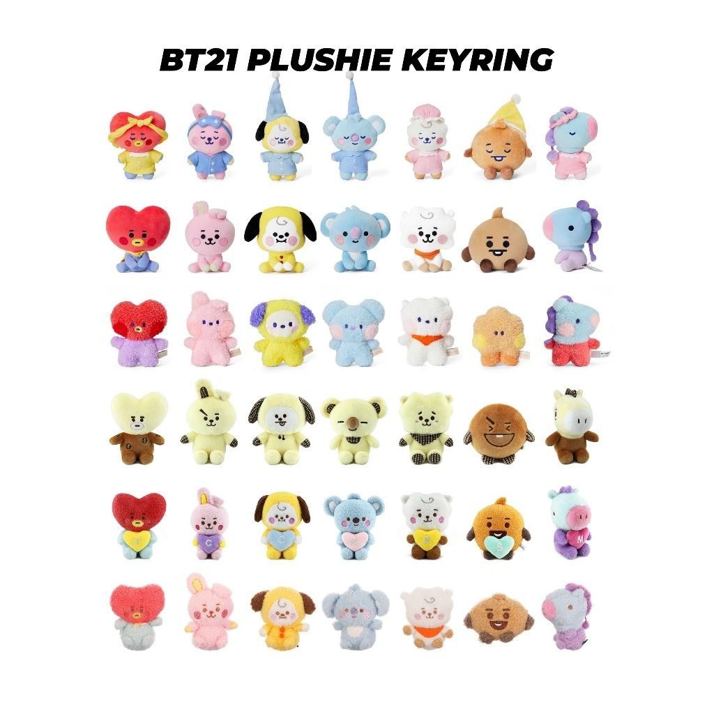 BTS Kpop Merch Mix Plushie Plush Toy Keyring Stuffed Doll Keychain ...