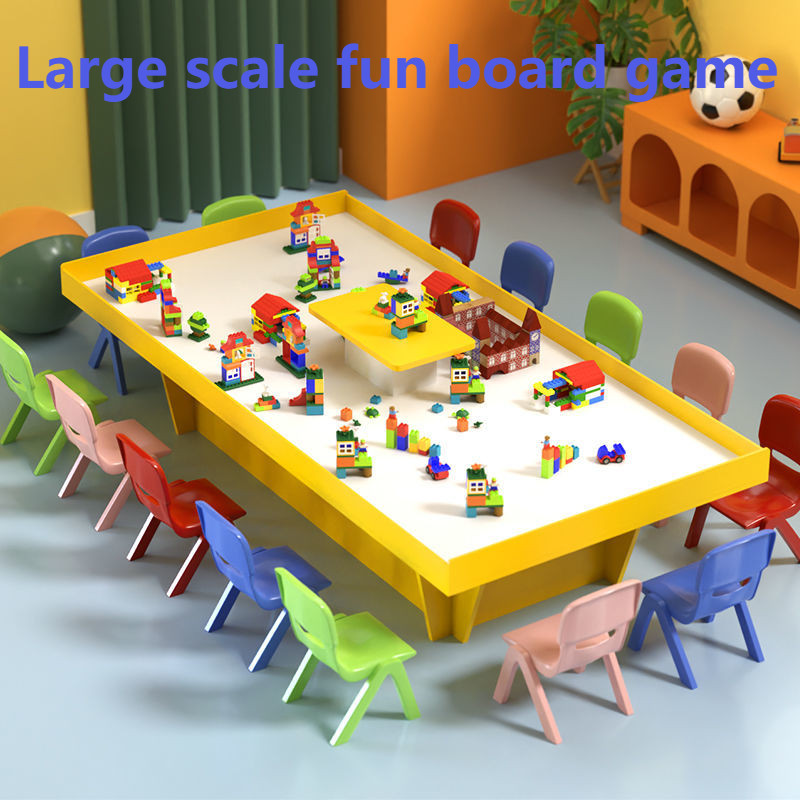 Large Size Building Block table for kids Meja mainan kanak kanak ...